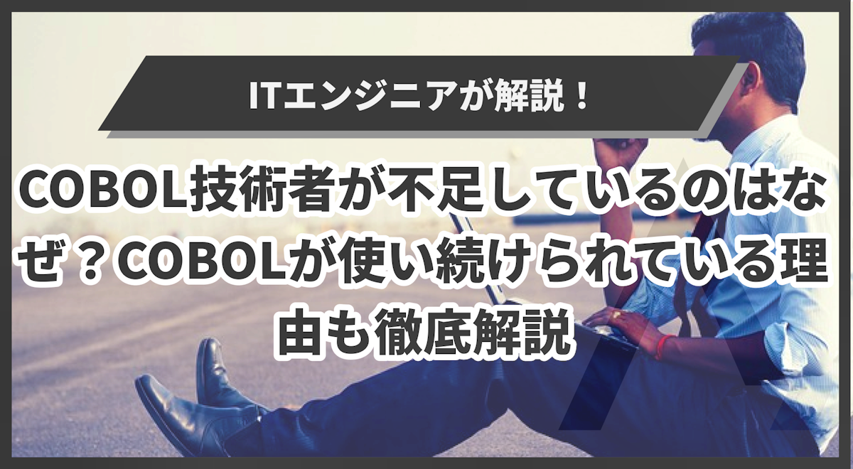 COBOLはどこで使われている？長年使用されている理由や将来性を解説！ | エイジレス思考